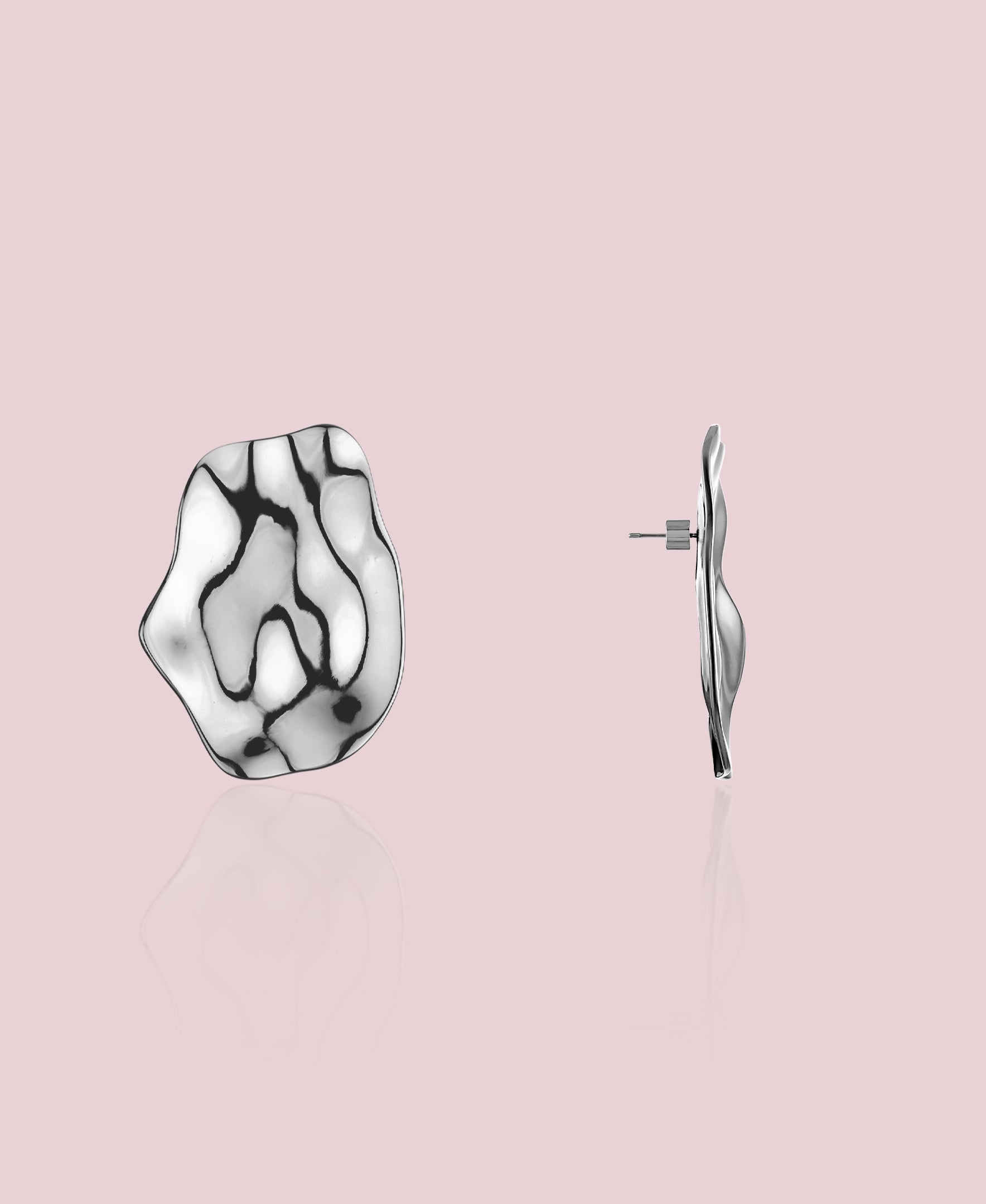 ORIKI ABSTRACT EARRINGS - MODERN AND CHIC- OMA THE LABEL